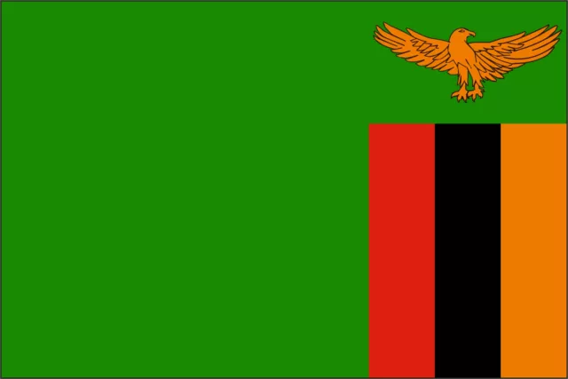 Zambia Flag Sticker Phone Decal Water Bottle Stickers Car Decals ...