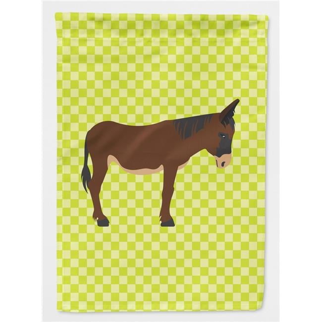 Zamorano-Leones Donkey Green Flag Canvas House - Green - Walmart.com