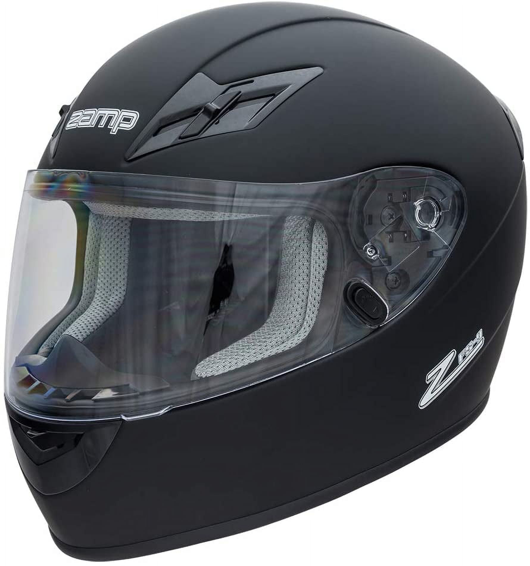 Zamp H75903FL FS-9 M2020D SNELL & DOT Motorcycle/Racing Helmet Matte ...