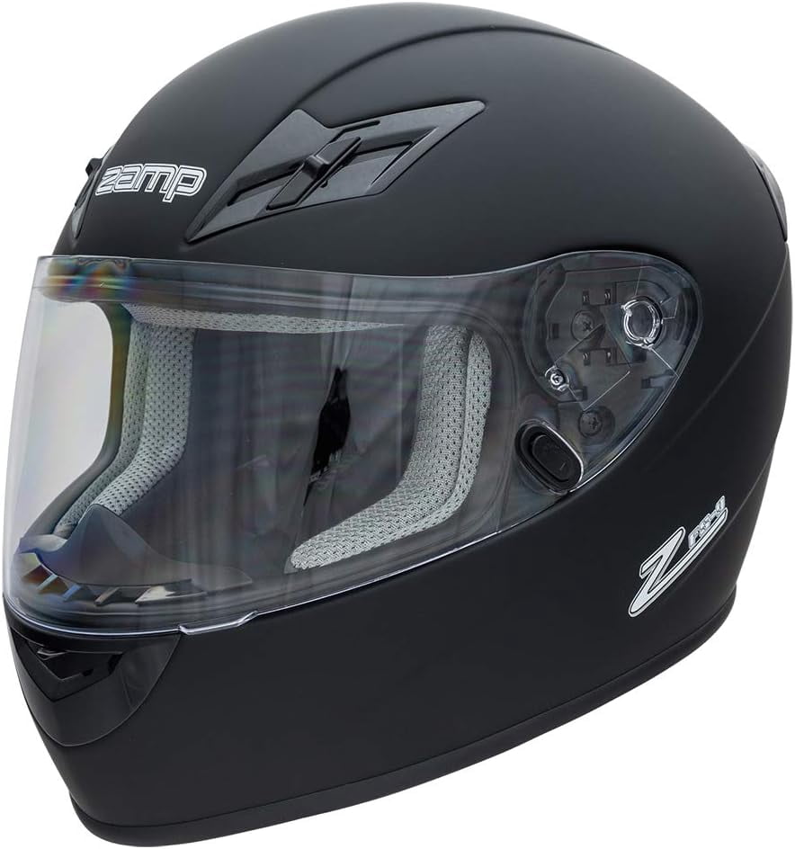 Zamp H75903FL FS-9 M2020D SNELL & DOT Motorcycle/Racing Helmet Matte ...