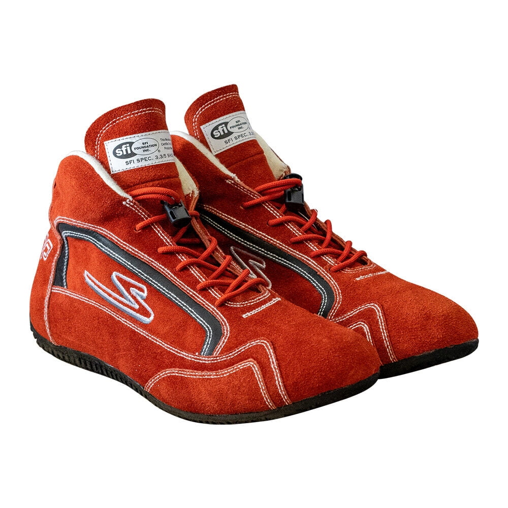 Zamp RS00100212 ZR-30 SFI 3.3/5 Race/Racing & Driving Shoes, Red, Size ...