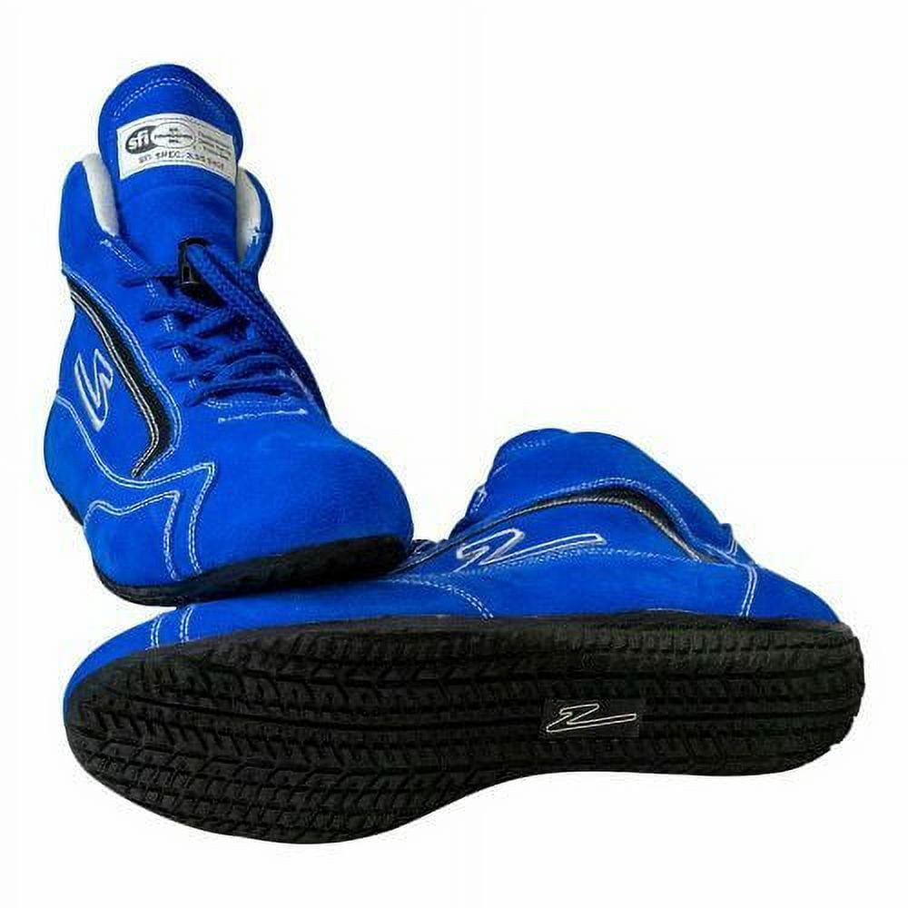 Zamp RS00100412 ZR-30 SFI 3.3/5 Race/Racing & Driving Shoes, Blue, Size ...