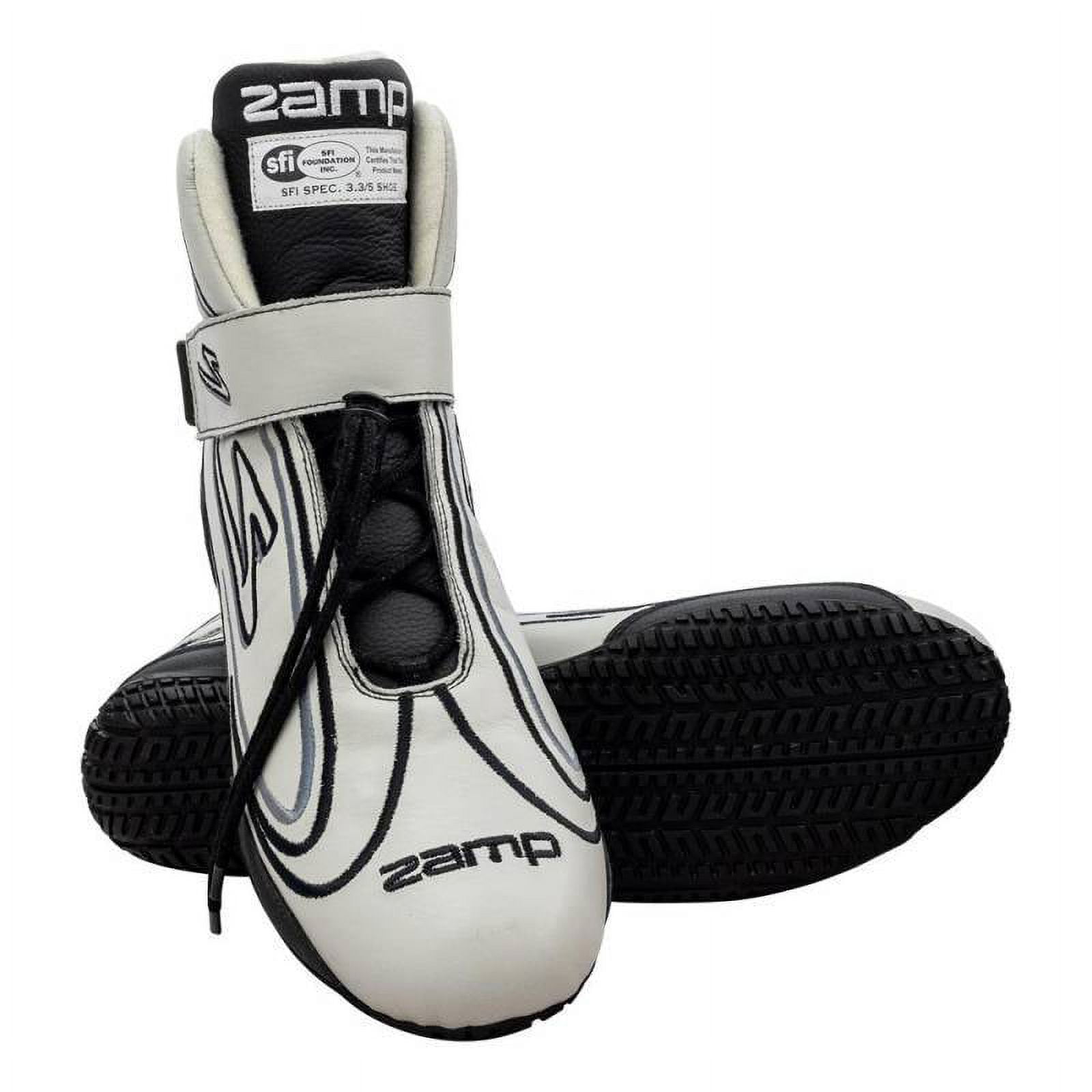 Zamp RS003C1513 ZR-50 SFI 3.3/5 Race/Racing & Driving Shoes, Gray, Size ...