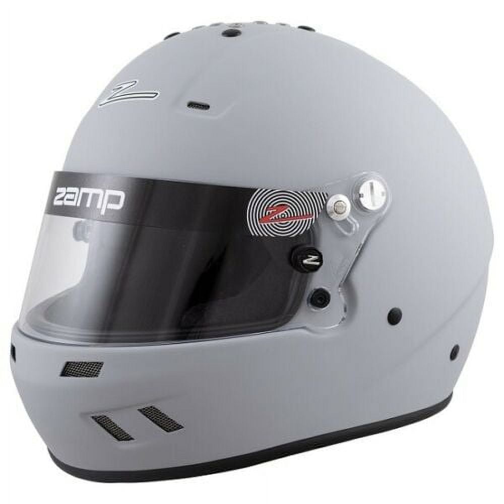 Zamp Racing H77215FL RZ-59 Snell Helmet SA2020 Certified Matte Gray ...