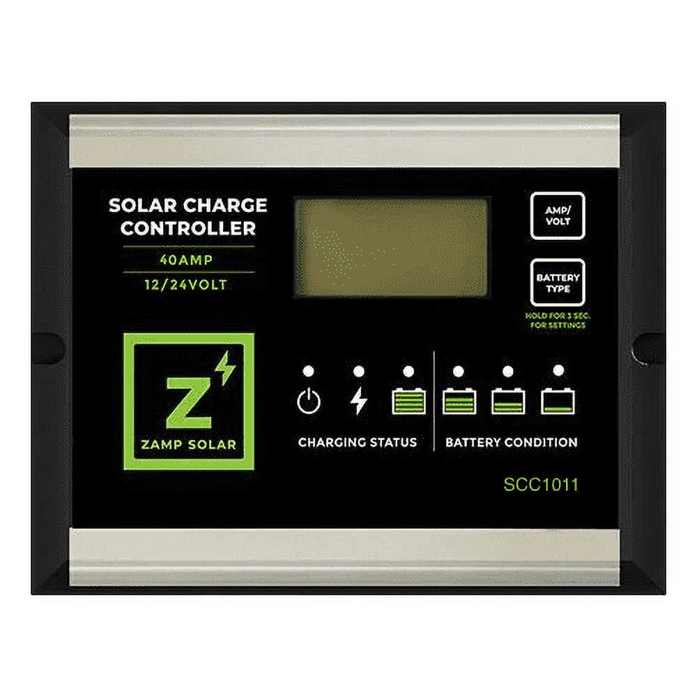 Zamp Solar Battery Power System Charge Regulator - 30A 5-Stage PWM Controller - Walmart.com
