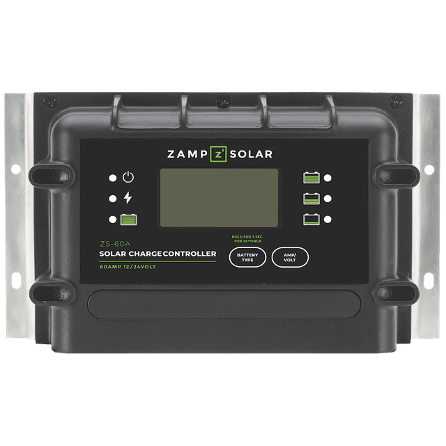 Zamp Solar ZS-60A 60-Amp 5-Stage Pwm Charge Controller - Walmart.com