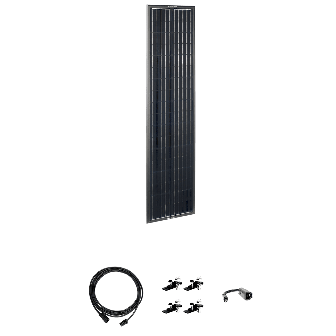 Zamp Solar ZSK1008 90w Obsidian Roof Solar Panel Kit - Walmart Business ...