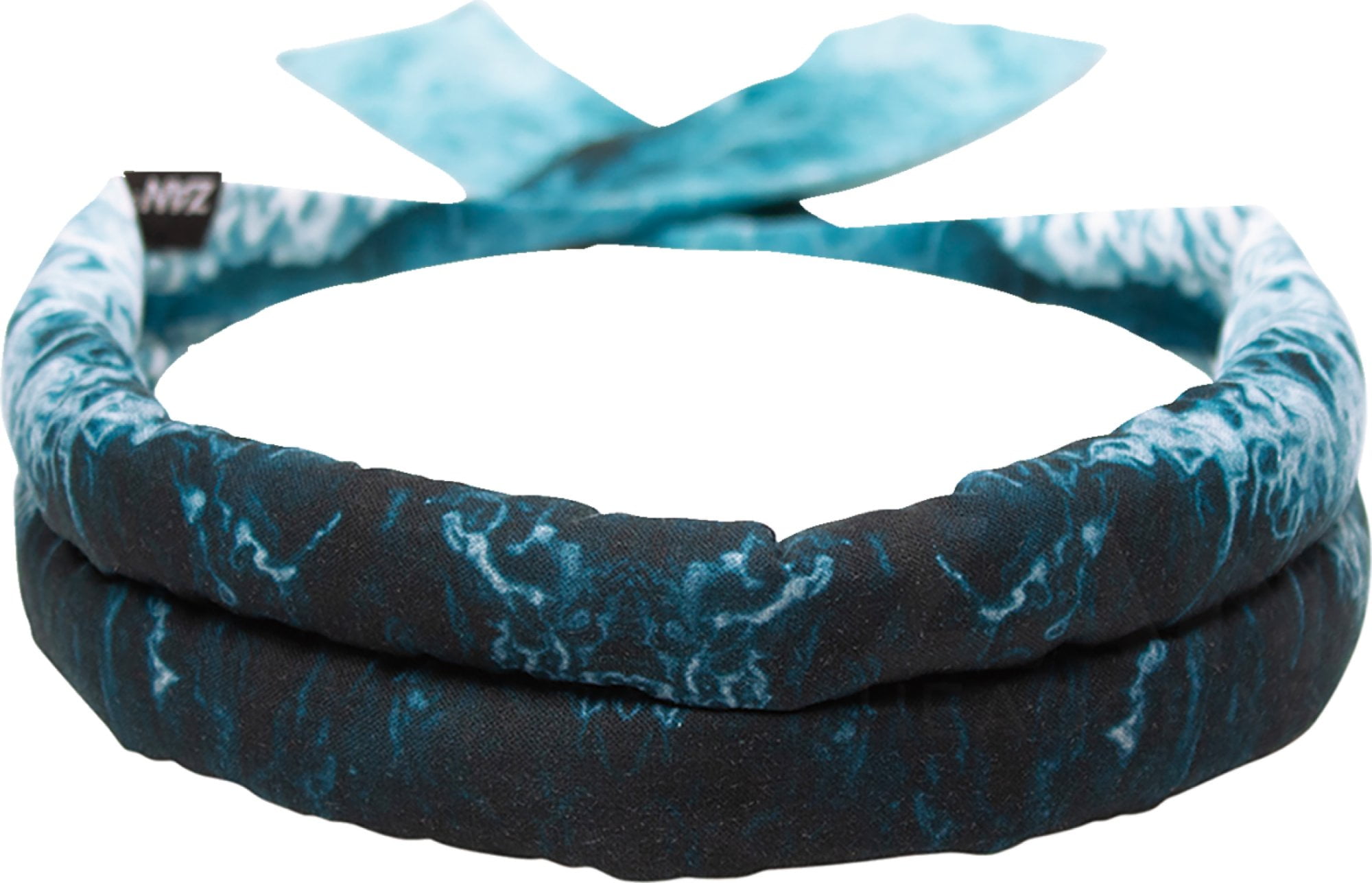 Zan Headgear Cotton Cooldanna Head/Neck Wrap Ocean - Walmart.com