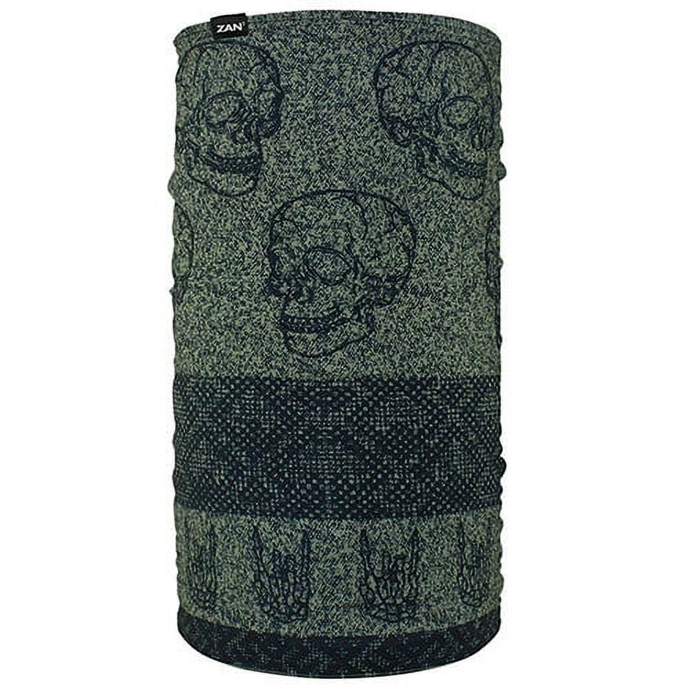 Zan Headgear Fleece Lined Motley Neck Tube Skull Fairisle - Walmart.com