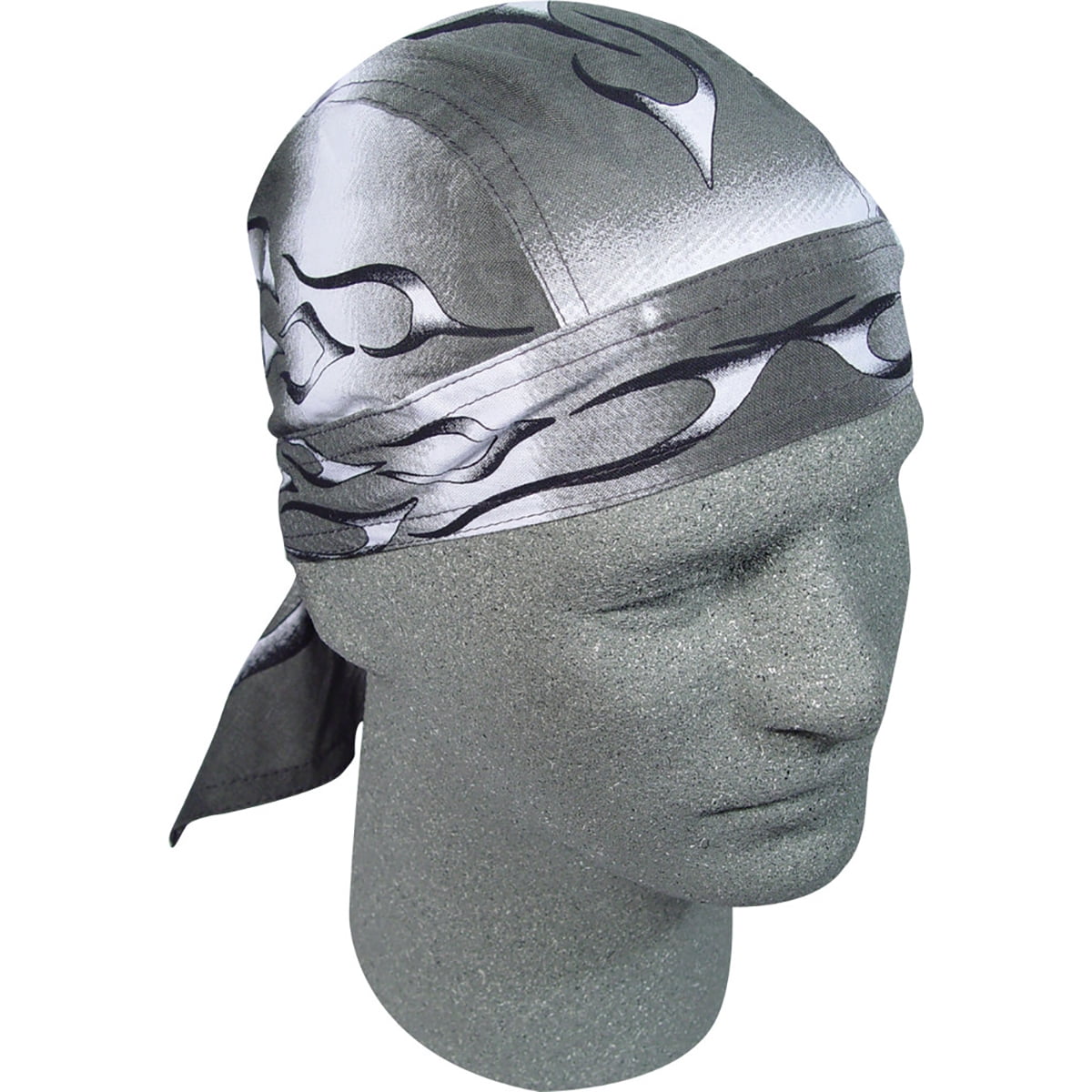 Zan Headgear Flydanna Headwrap Tank Flame Silver - Walmart.com