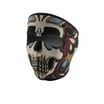 Zan Headgear Cotton Bandana - Skull Row - Walmart.com