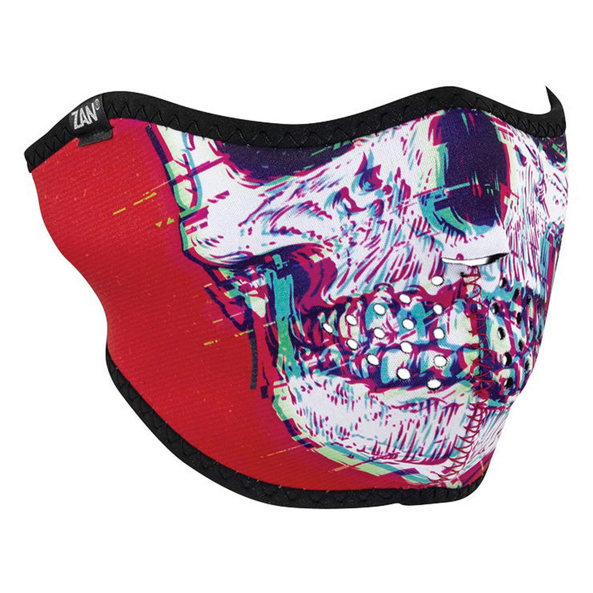 Half Skull Mask Drawing