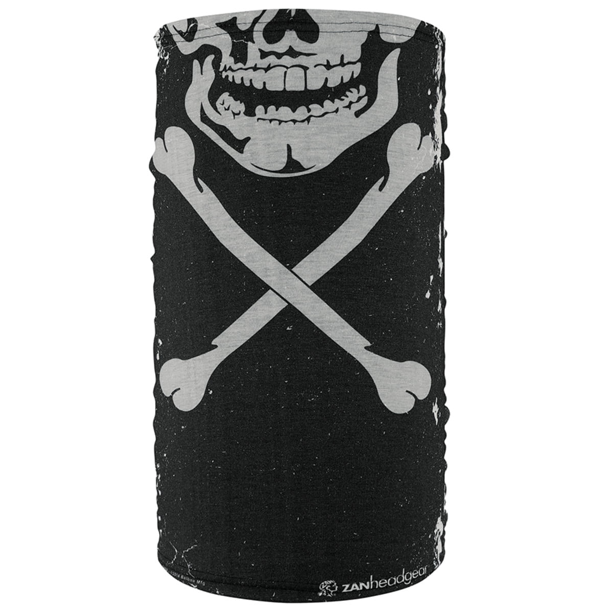 Zan Headgear Skull/Crossbones Fleece-Lined Motley Tube - Walmart.com