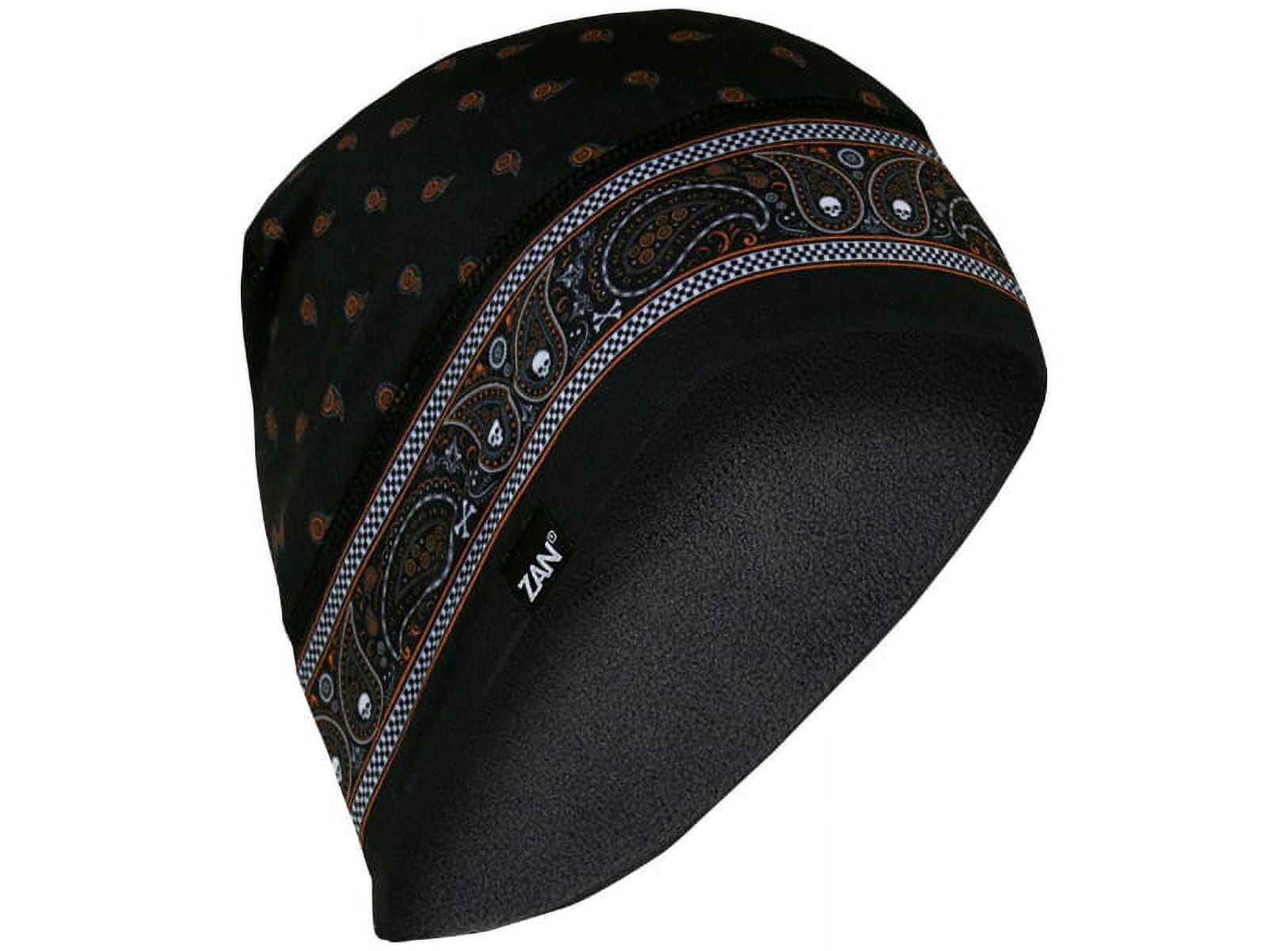 Zan Headgear Sportflex Fleece Helmet Beanie Classic Bandana - Walmart.com