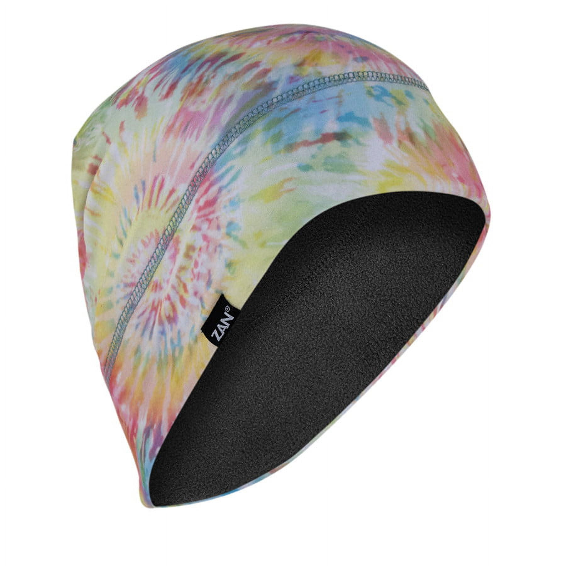 Zan Headgear Sportflex Fleece Helmet Beanie Sunburst Tie Dye - Walmart.com