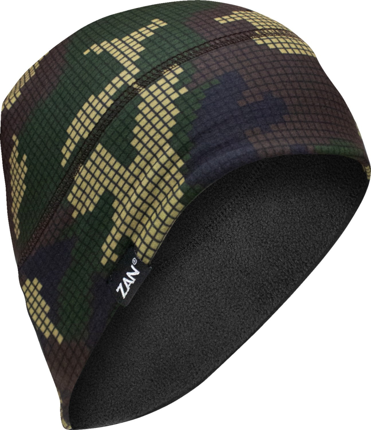 Zan Headgear Sportflex Microfleece/High-Pile Helmet Liner Digi Woodland ...