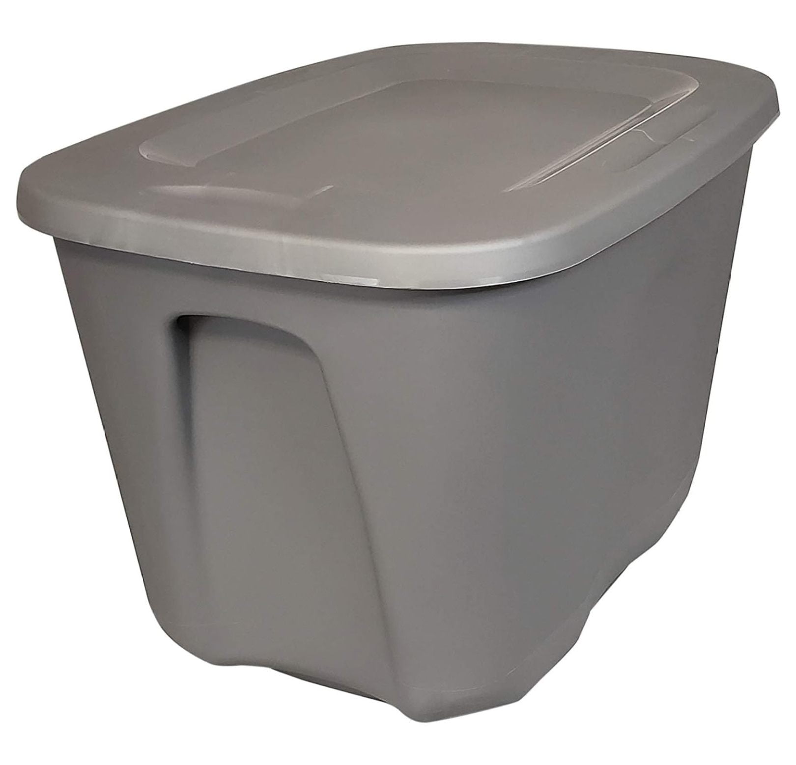 ZanQee 6610TSDC.04 10-Gallon Stackable and Nestable Heavy Duty Plastic ...
