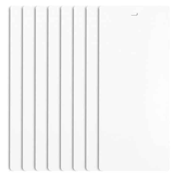 ZanQee PVC Trimmable Length Vertical Blind Replacement Slat 82 1/2 X 3 ...