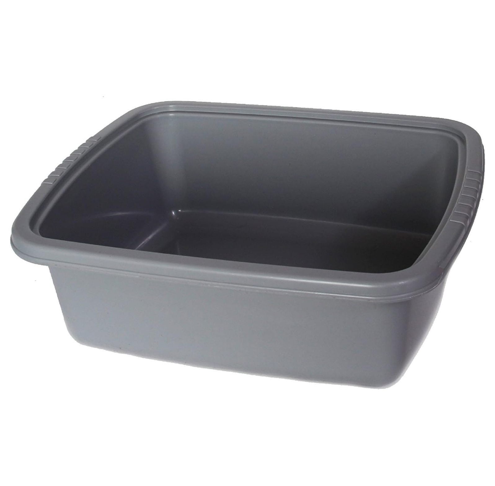 ZanQee Plastic Dish Pan Basin 4.75 in. H x 11 in. W x 13 in. L Ba430 (1 ...