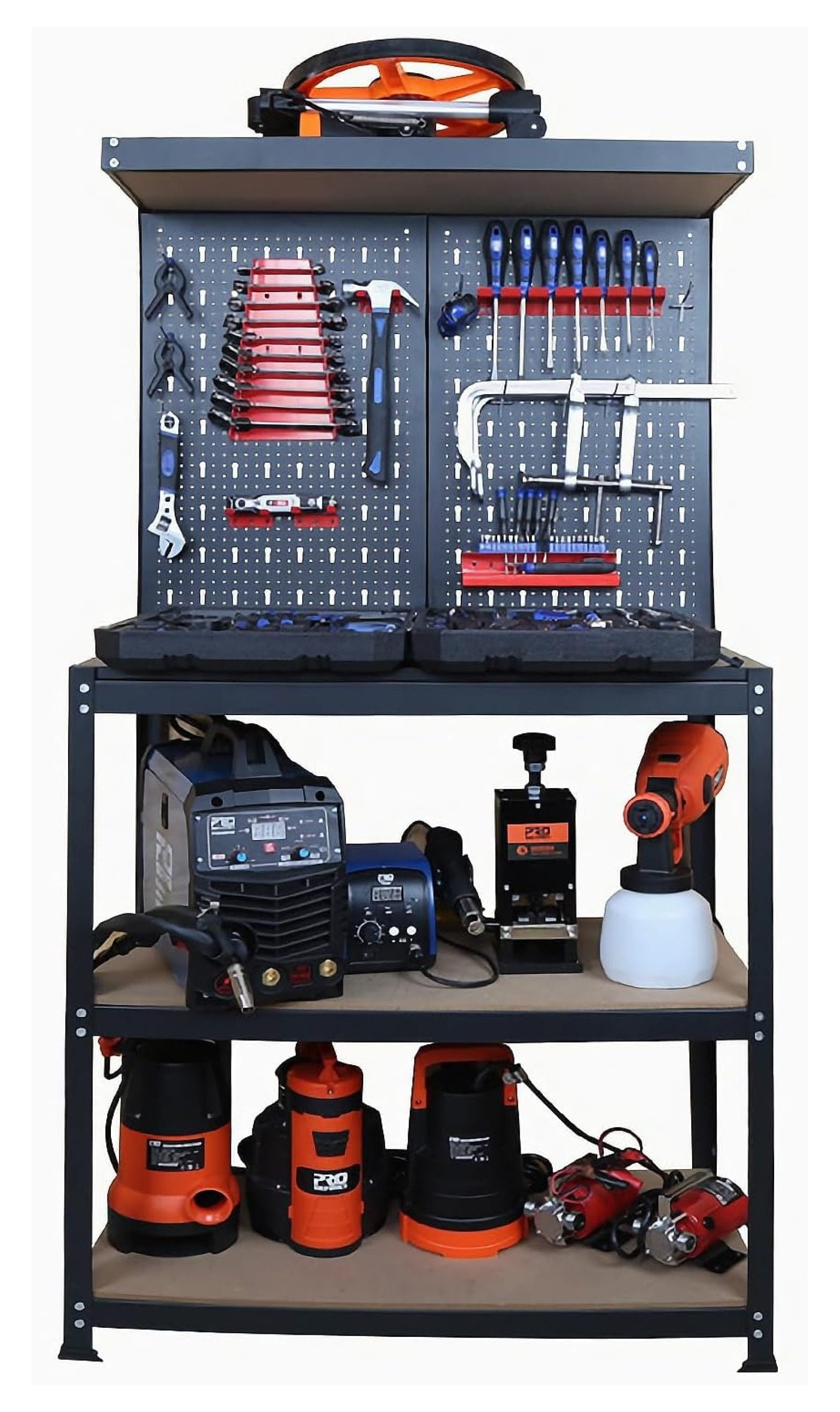 ZanQee Workbench, 31.5 inch Multipurpose Garage Work Bench Table with ...