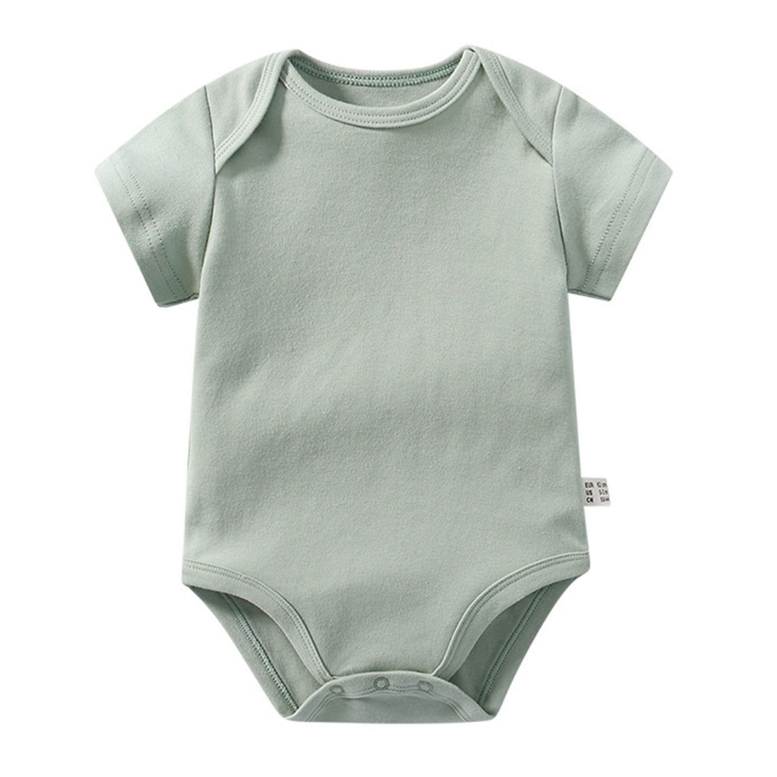 Zanarzt Baby Cotton Infant Bodysuits Baby Bodysuits Soft Cotton Solid ...