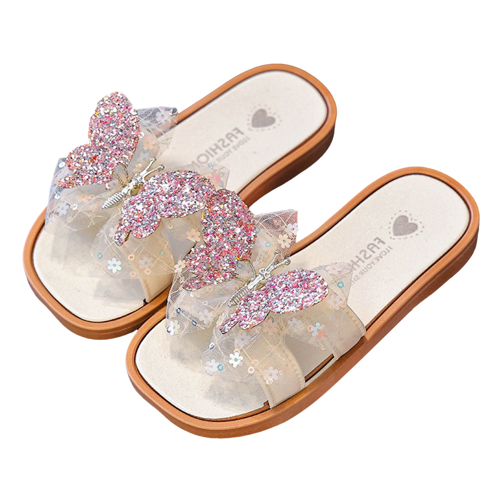Zanarzt Kids Summer Slides Slippers for Girls Shoes Kids Slides Girls ...