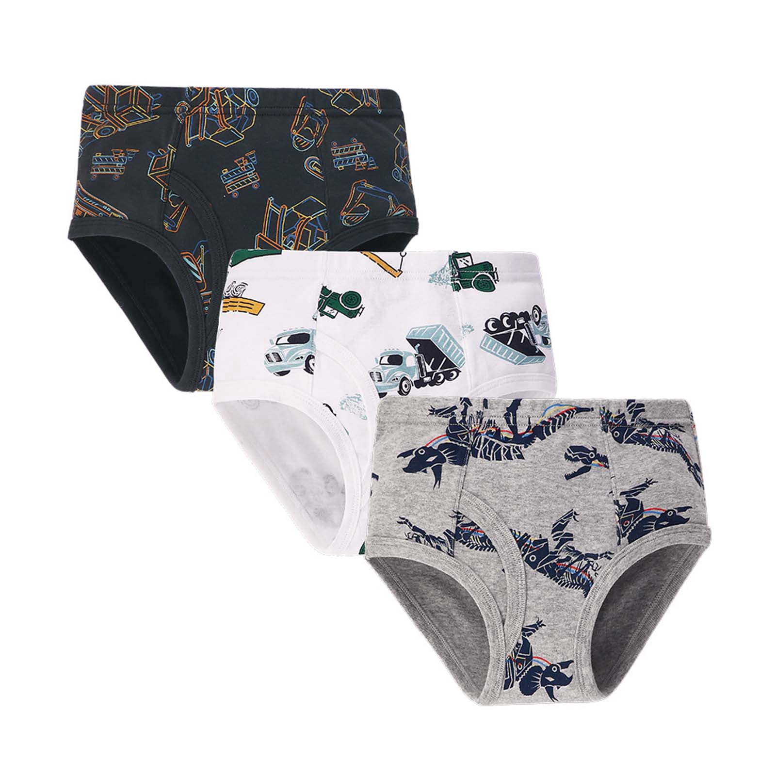 Zanarzt Little Boys Briefs Baby Soft Cotton Underwear Little Boys ...