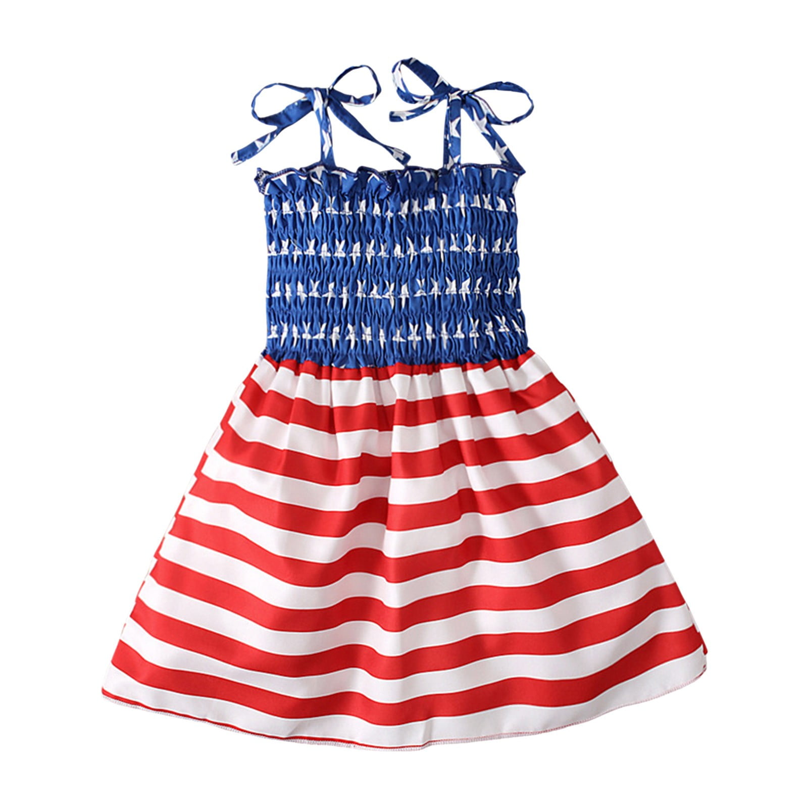 Zanarzt Little Girls 4th Of July Dress 4th of July Toddler Little Girl ...