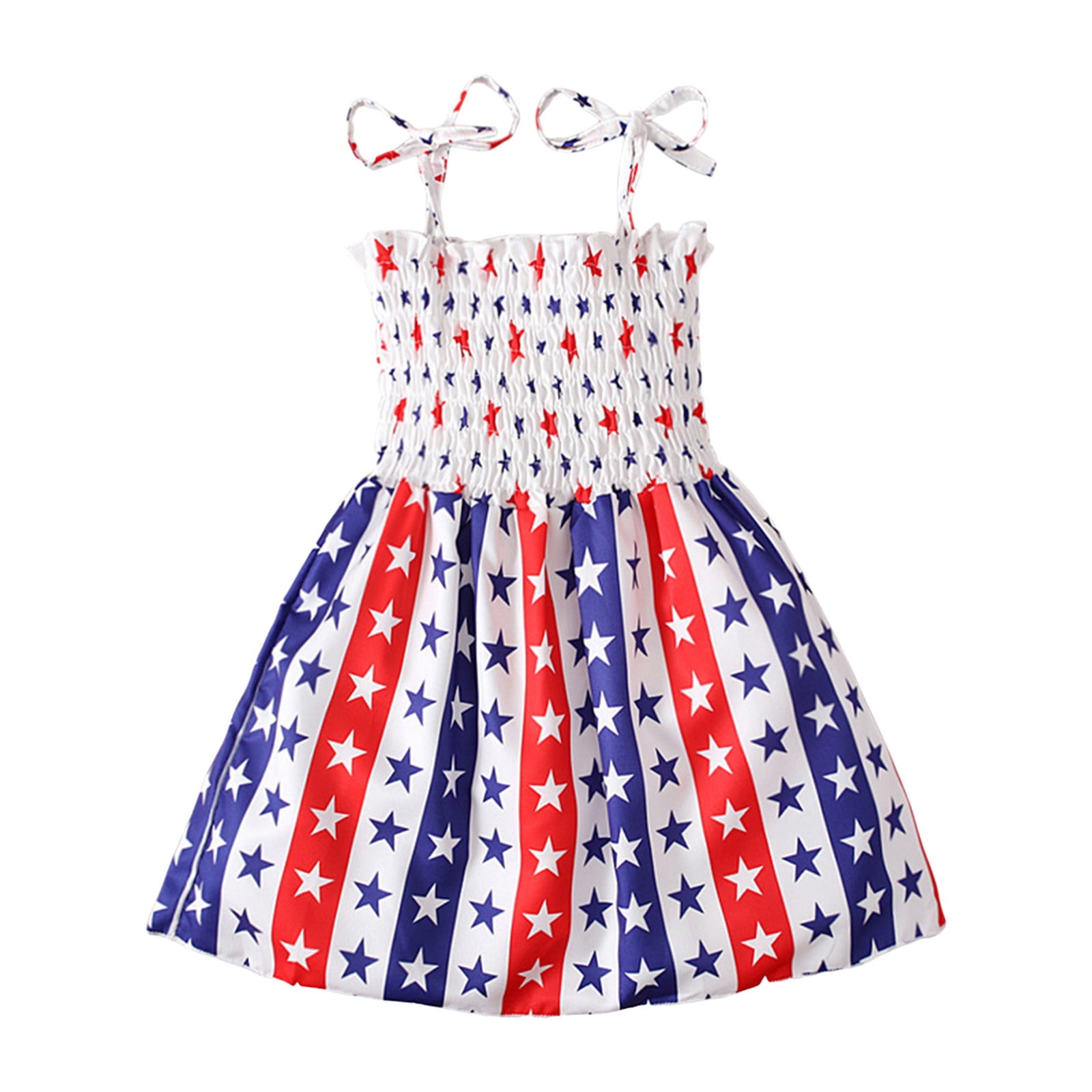 Zanarzt Toddler Baby Girl 4th Of July Dress 4th of July Toddler Little Girl Outfit Fourth of ...