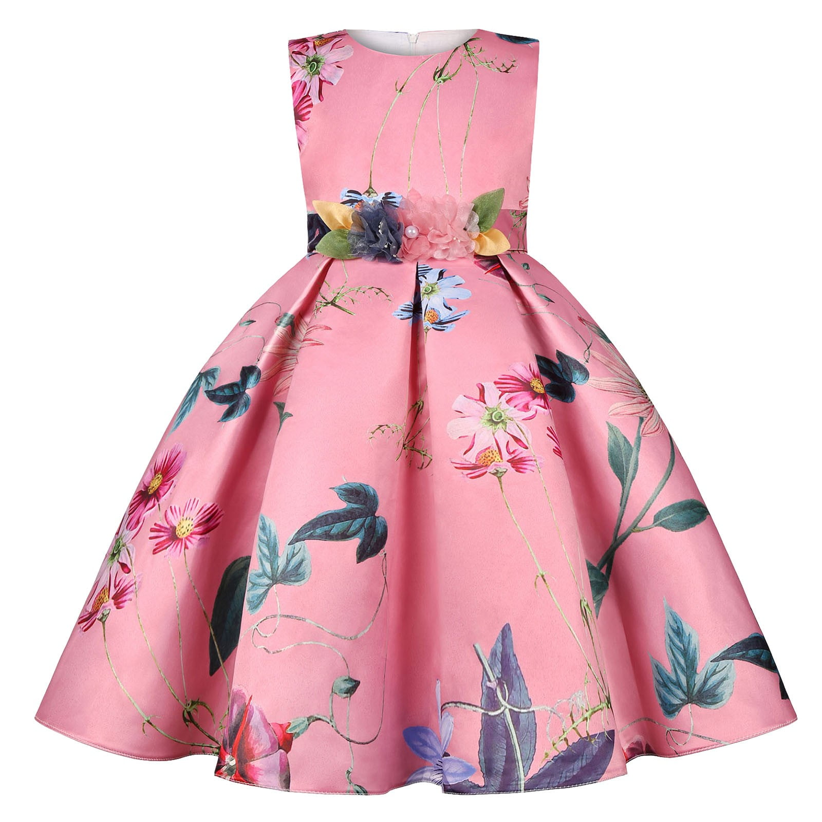 Zanarzt Toddler Girls Formal Dresses Flower Girls Dress Wedding Dresses ...