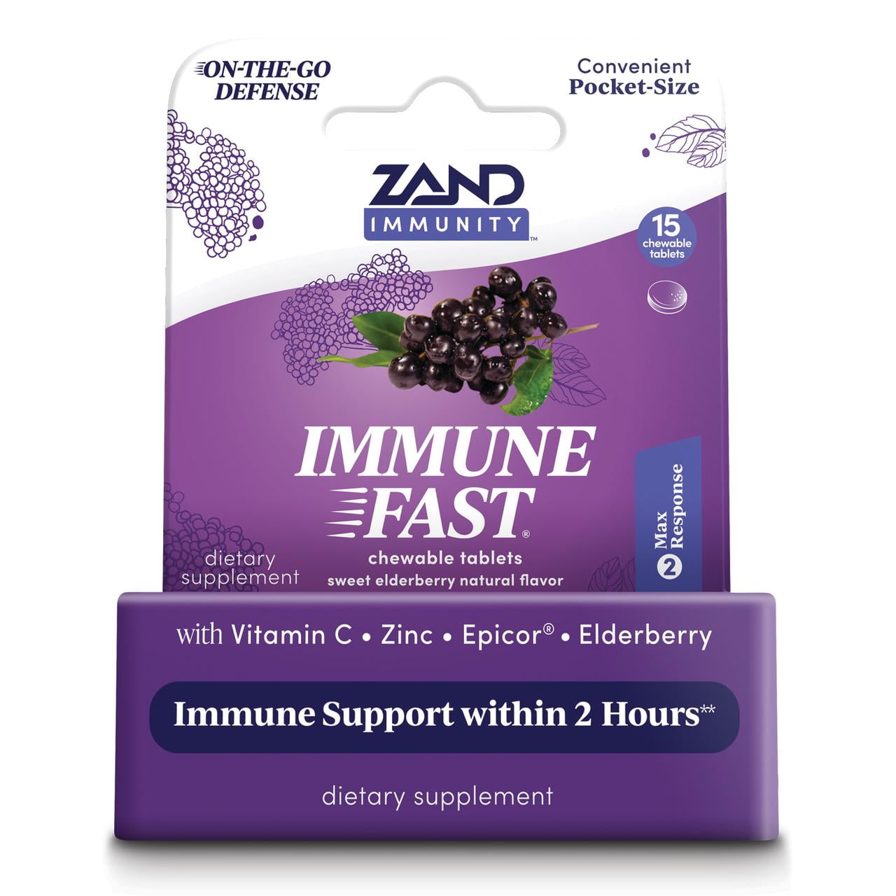 Zand Immune Fast Chews | Boosts Immune Response & Cell Activity w ...