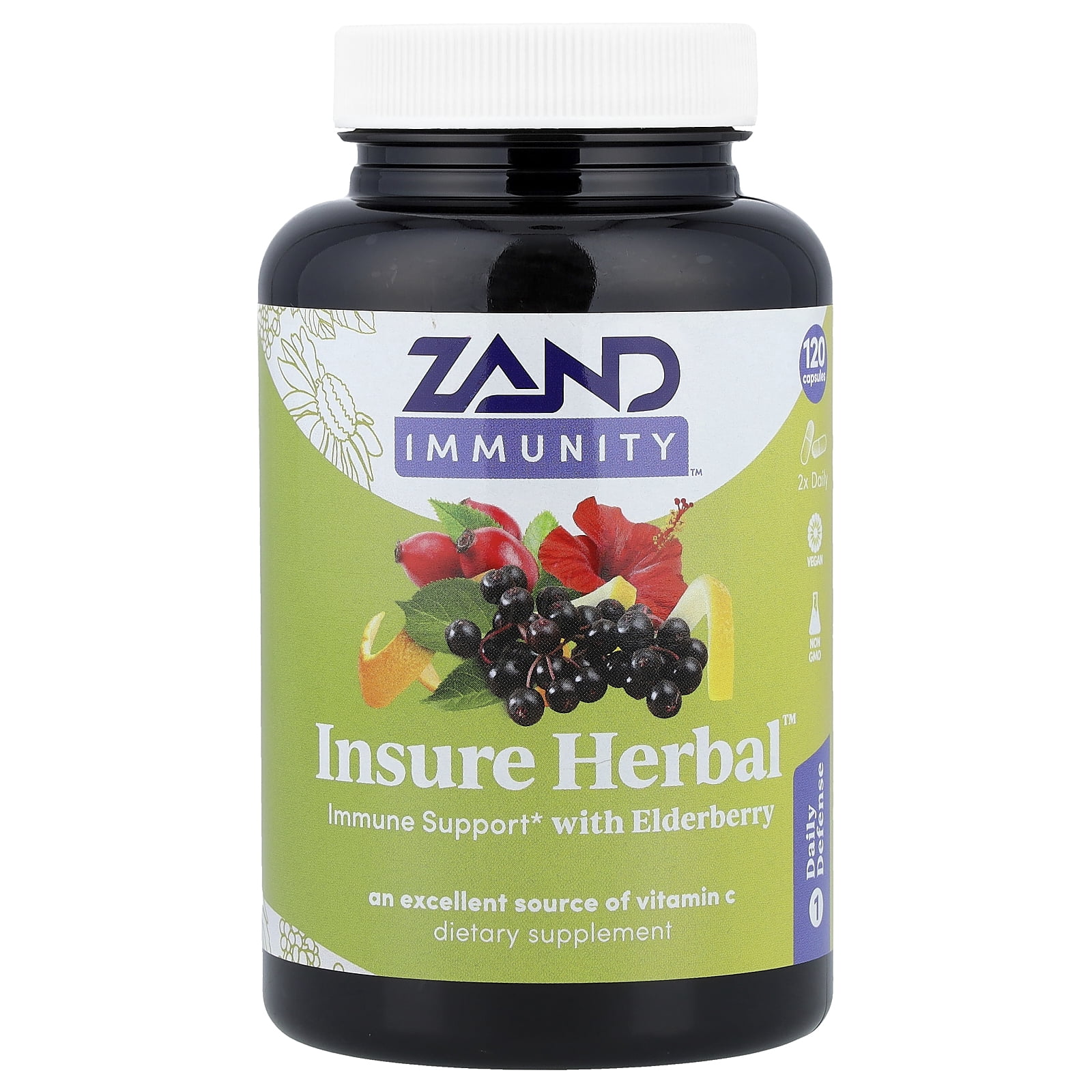 Zand Insure Herbal Cold Supplements Boost | Immune Support w/ Vitamin C ...