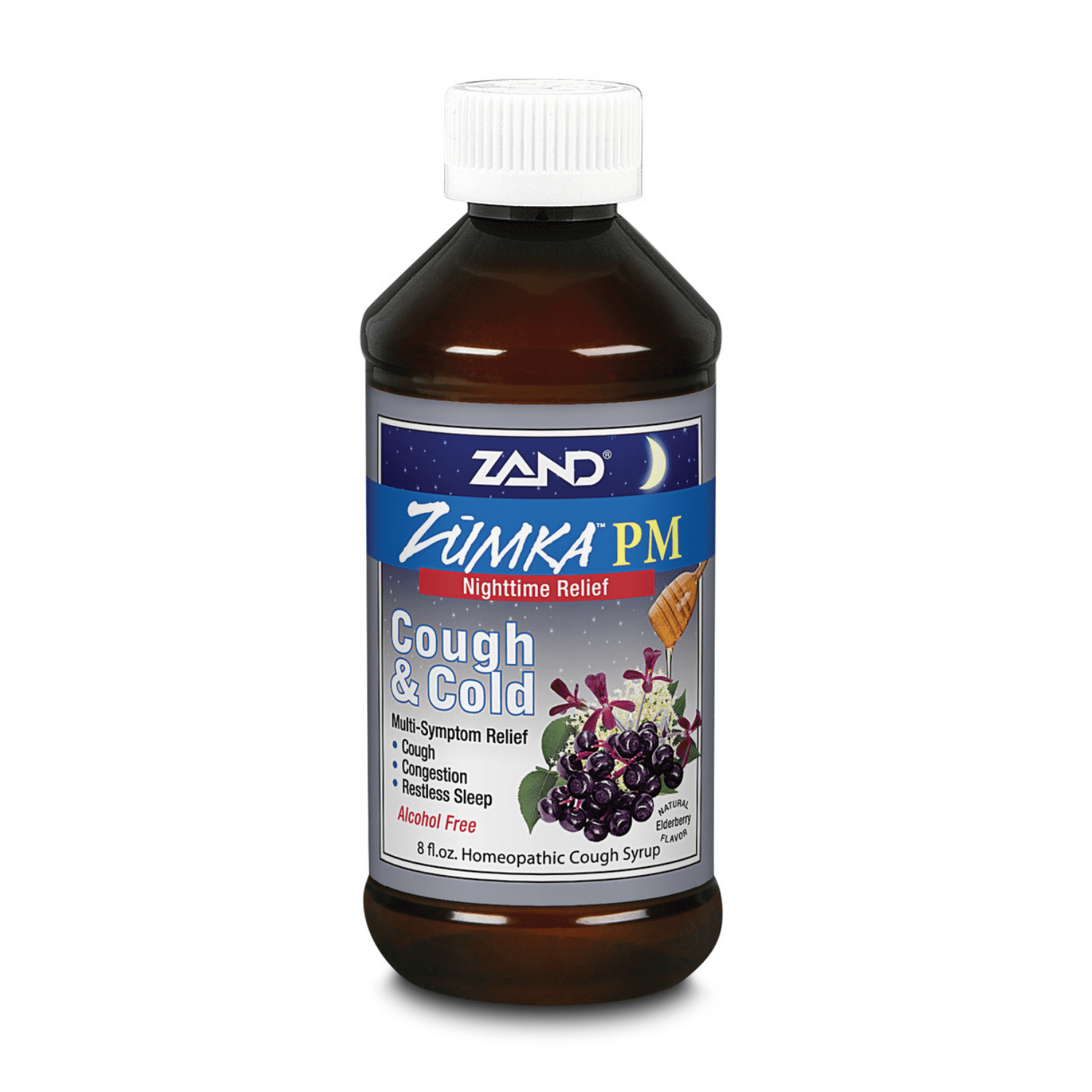 Zand Zumka Elderberry Cough Syrup 8oz (P.M.) - Walmart.com