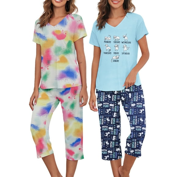 Ladies Cat Pajamas