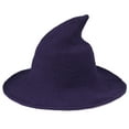 Zando Halloween Witch Hats for Women Wool Wizard Hat for Cosplay ...