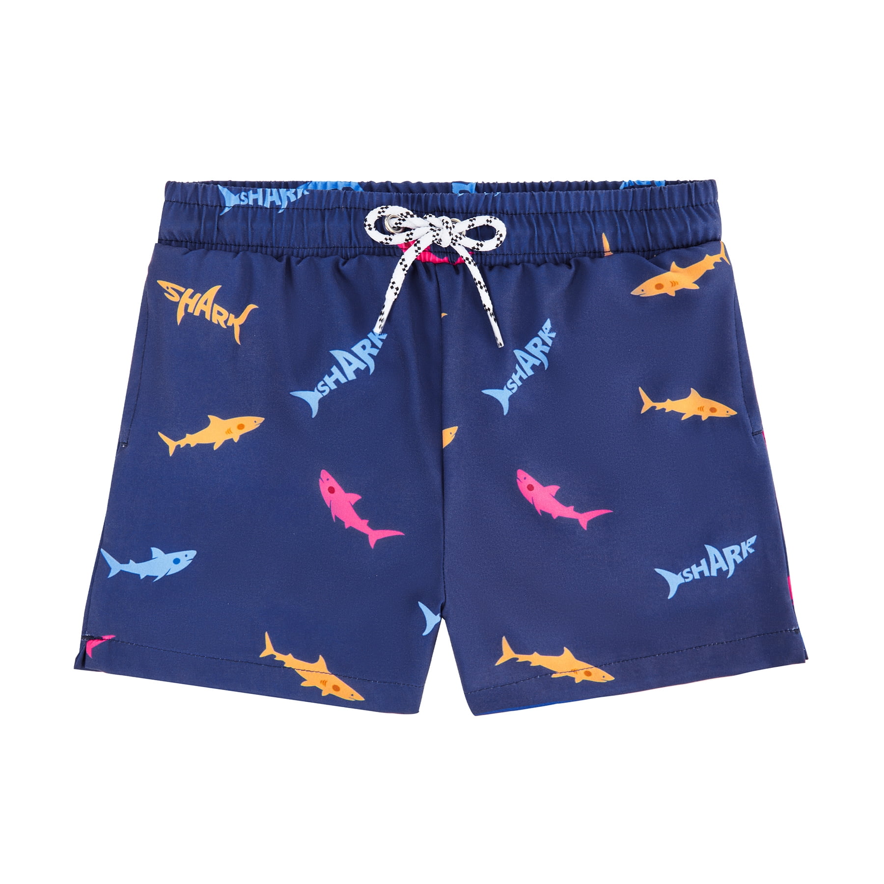 Zando Kids Swim Trunks Toddler Boys Swim Shorts with Boxer Brief Liner Quick Dry Boys Bathing ...