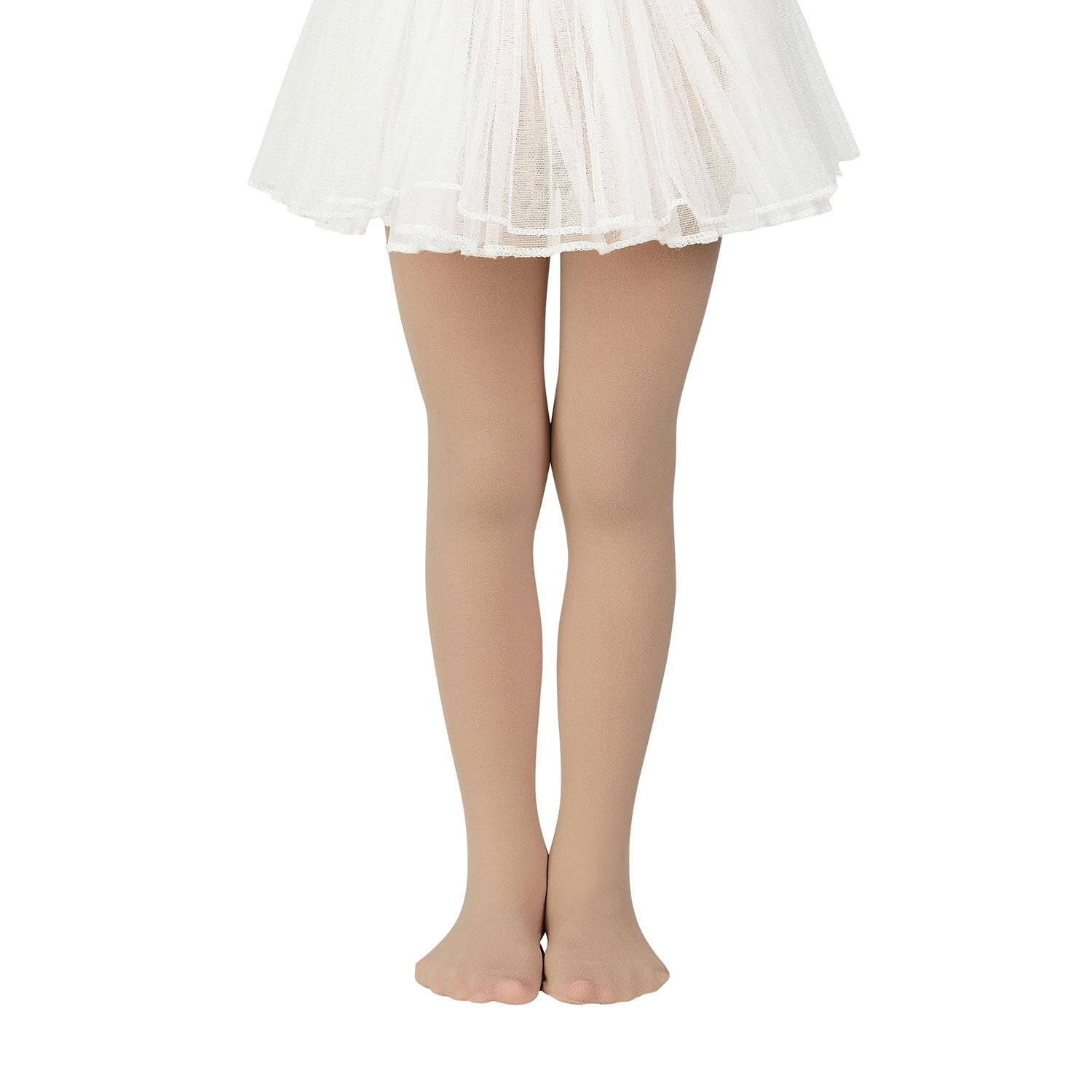 Zando Nude Tights For Girls Ballet Tights For Girls Stockings Elastic