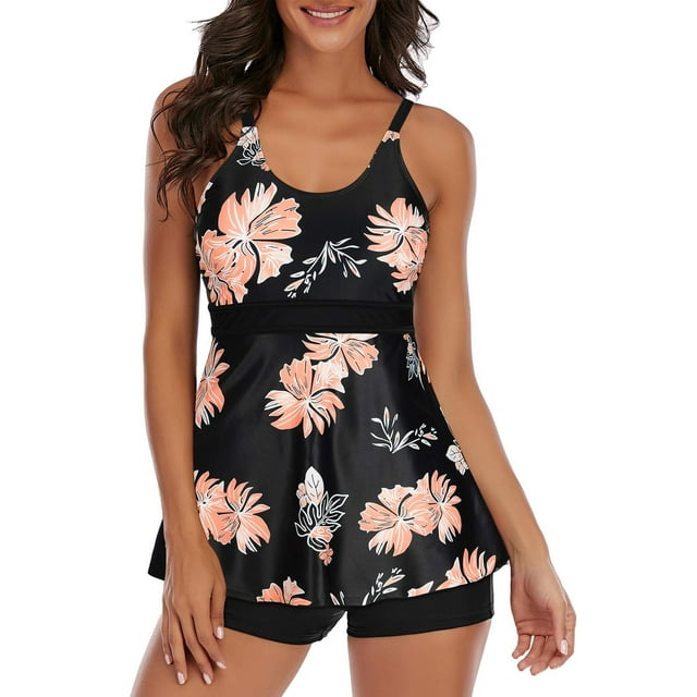 Zando Plus Size Tankini Swimsuits For Women Plus Size Bathing Suit