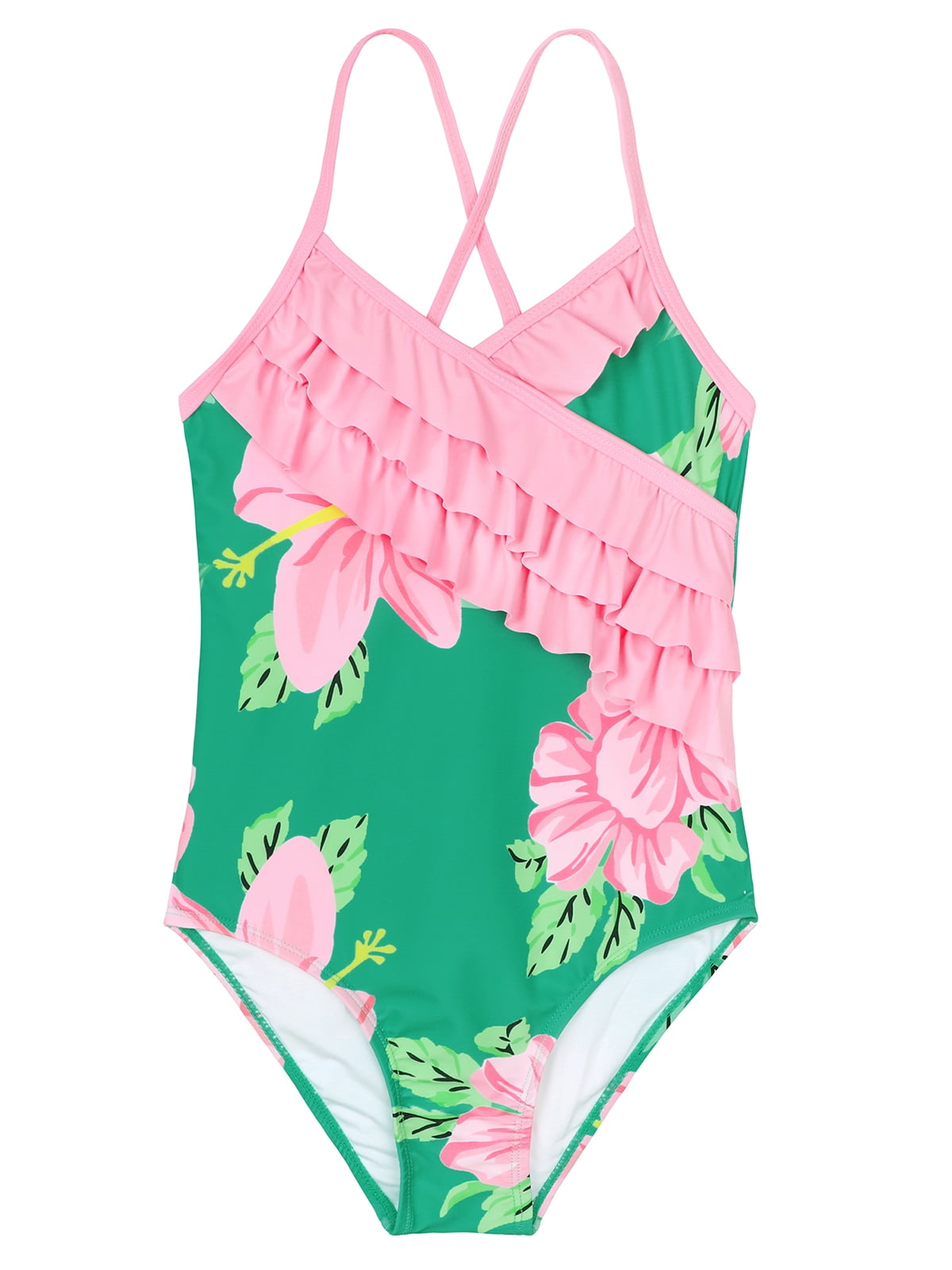 Customer reviews for Zando Ruffle Bathing Suits for Teens Girls ...