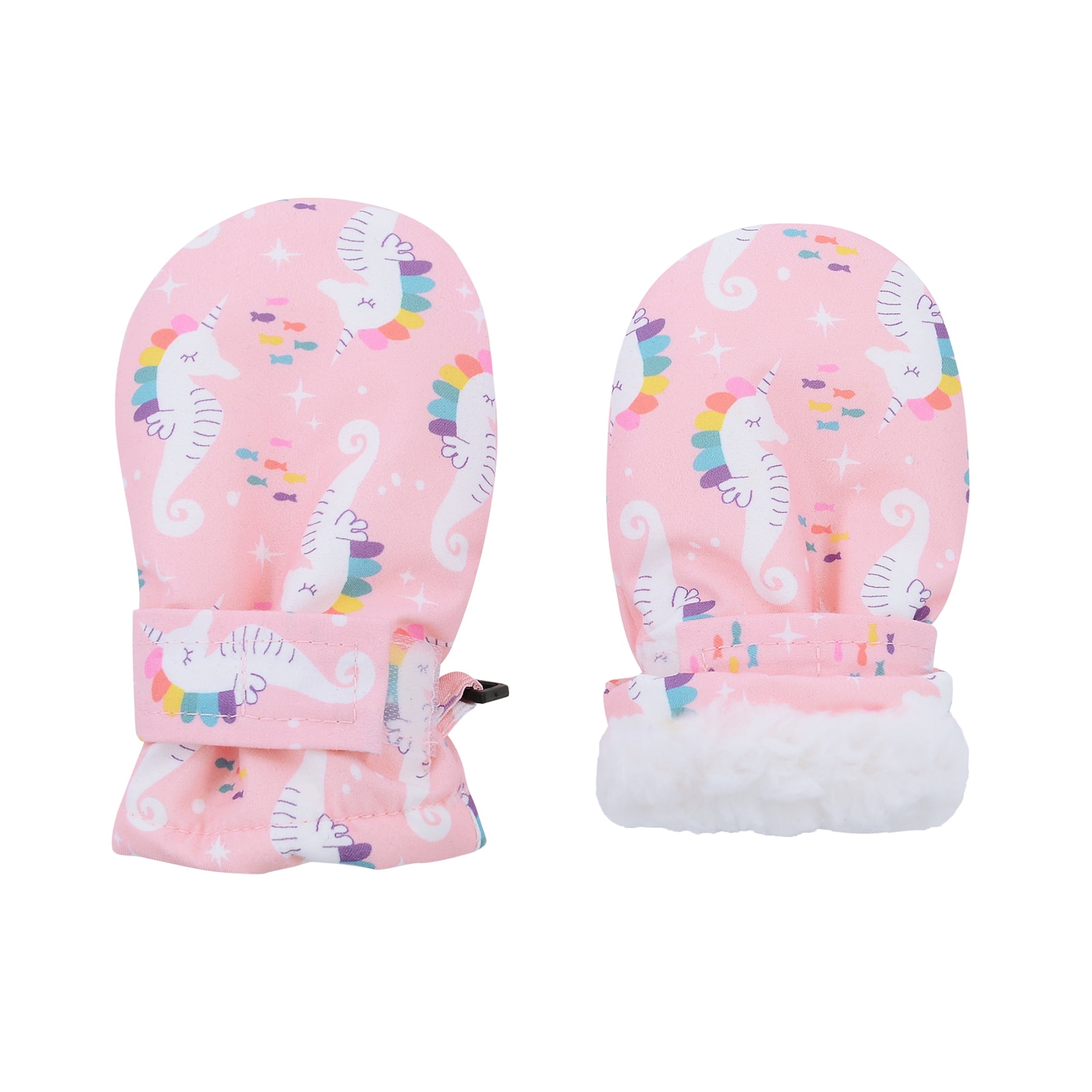 Zando Toddler Kids Ski Gloves for Kids Snow Gloves Waterproof Warm ...