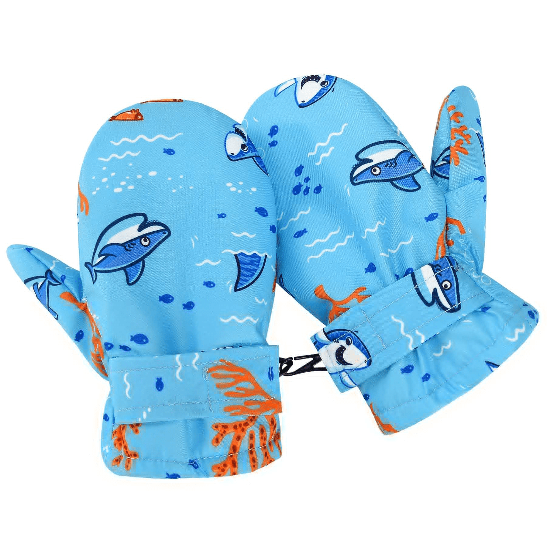 Zando Toddler Mittens for Toddlers 4-6 Kids Mittens Winter Waterproof ...