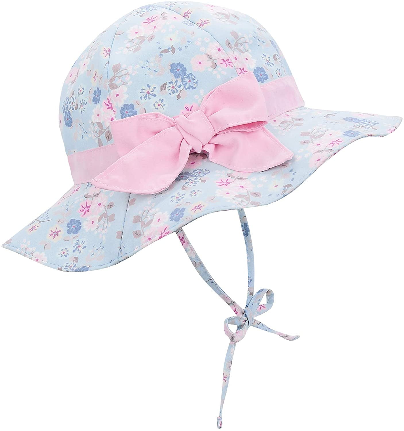 Zando Baby Sun Hat UPF 50+, Wide Brim, Adjustable Chin Strap, Toddler ...