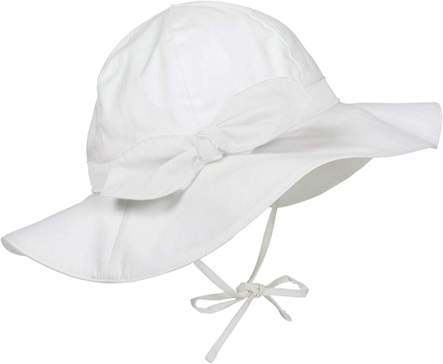 Zando UPF 50+ UV Protection Wide Brim Baby Sun Hat, Bowknot, Adjustable ...