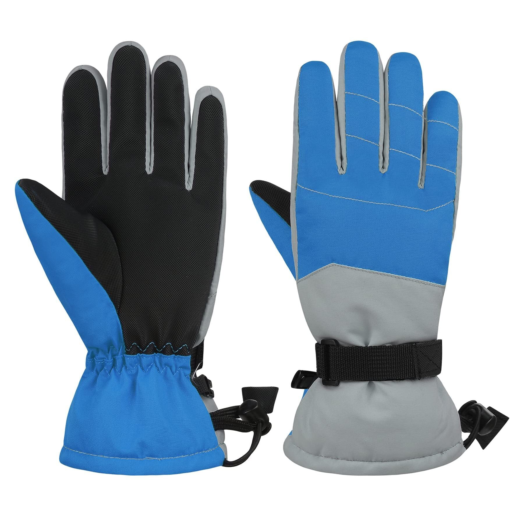 Zando Waterproof Snow Gloves for kids Girls Windproof Winter Gloves ...