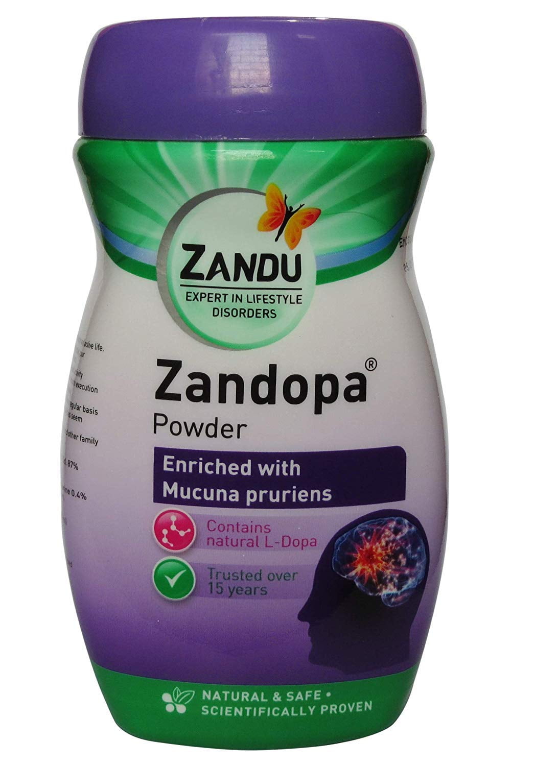 Zandu Zandopa Powder - 200g, Purple - Walmart.com