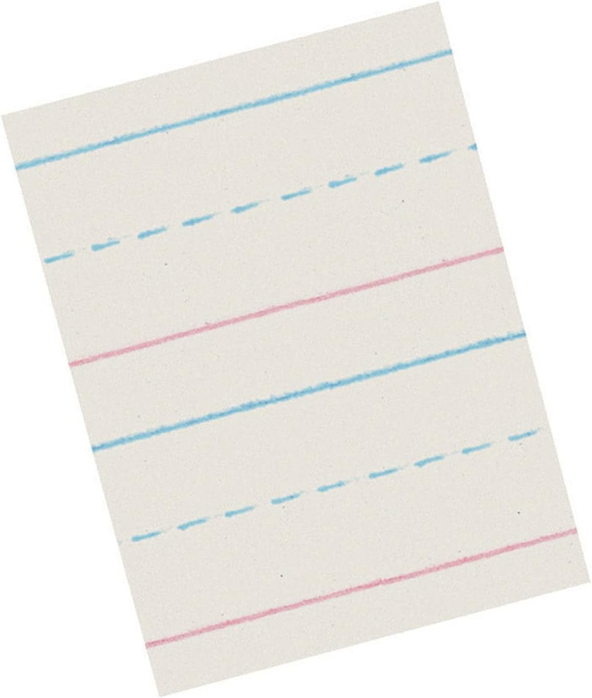 Zaner-Bloser™ Newsprint Handwriting Paper, Dotted Midline, Grade 1, 5/8 ...