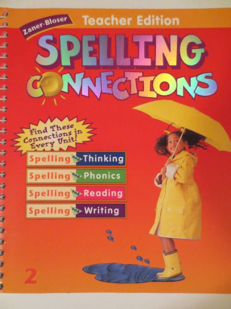 Pre-Owned Zaner-Bloser Spelling Connections: Teacher Edition 2nd Grade ...