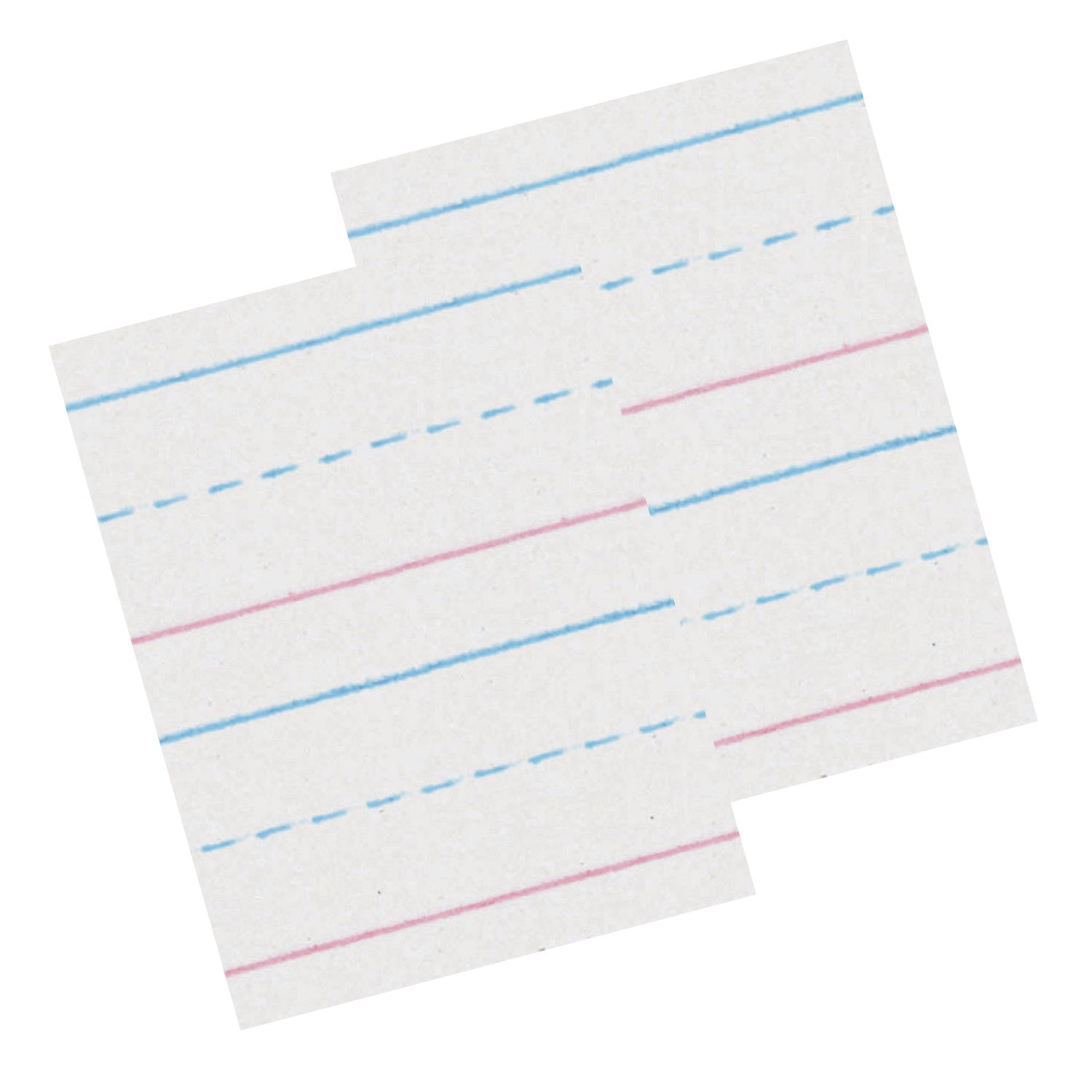 Zaner-Bloser Sulphite Handwriting Paper, Dotted Midline, Grade 1, 5/8 ...