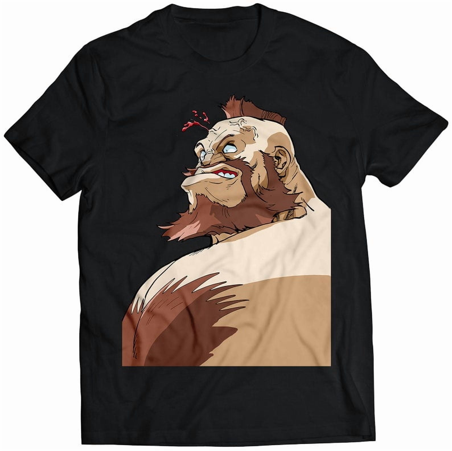 Zangief Alpha 3 Portrait Premium Unisex T-shirt (vectorized Design ...