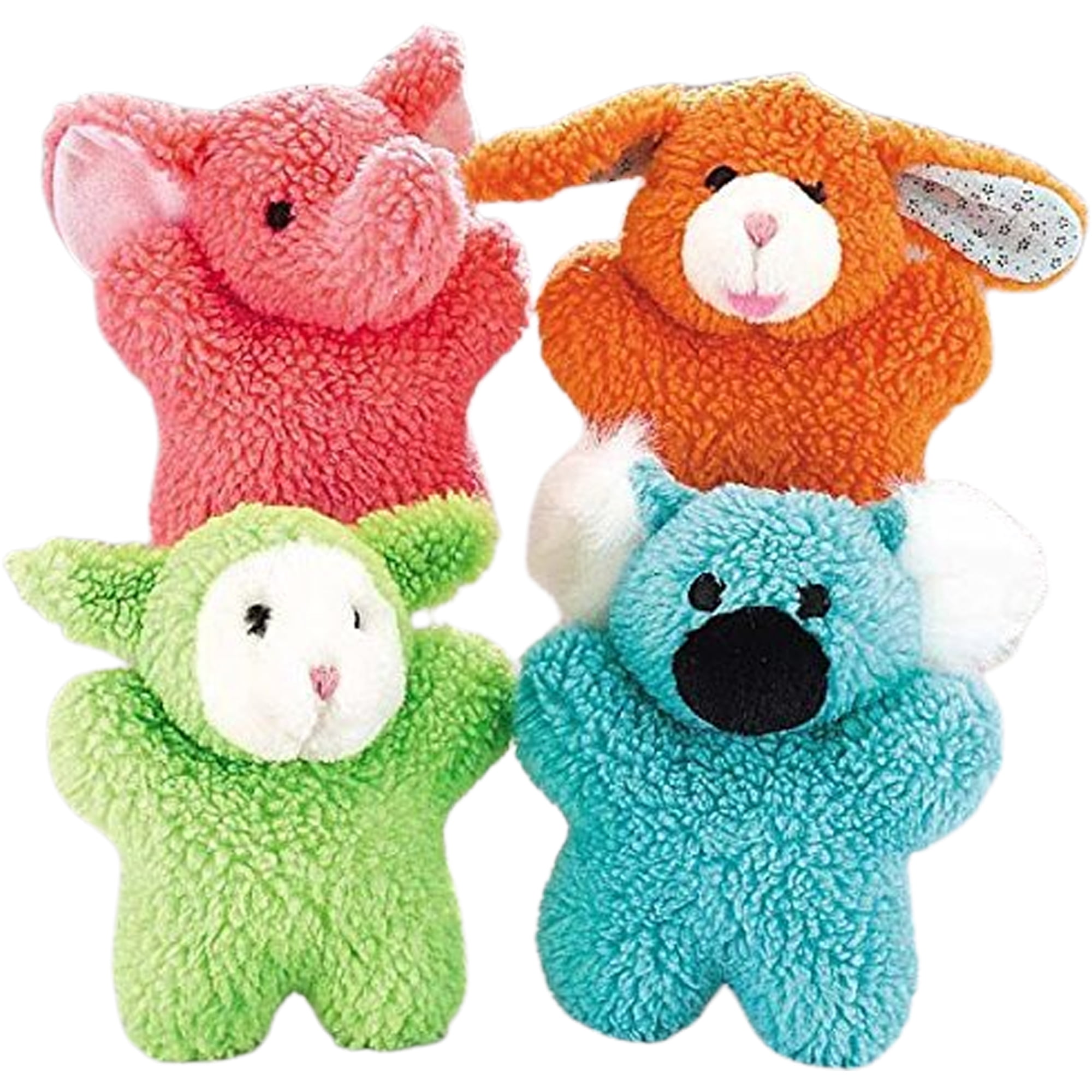 Zanies Cuddly Berber Baby Dog Toy (Bunny, Elephant, Koala, and Lamb ...